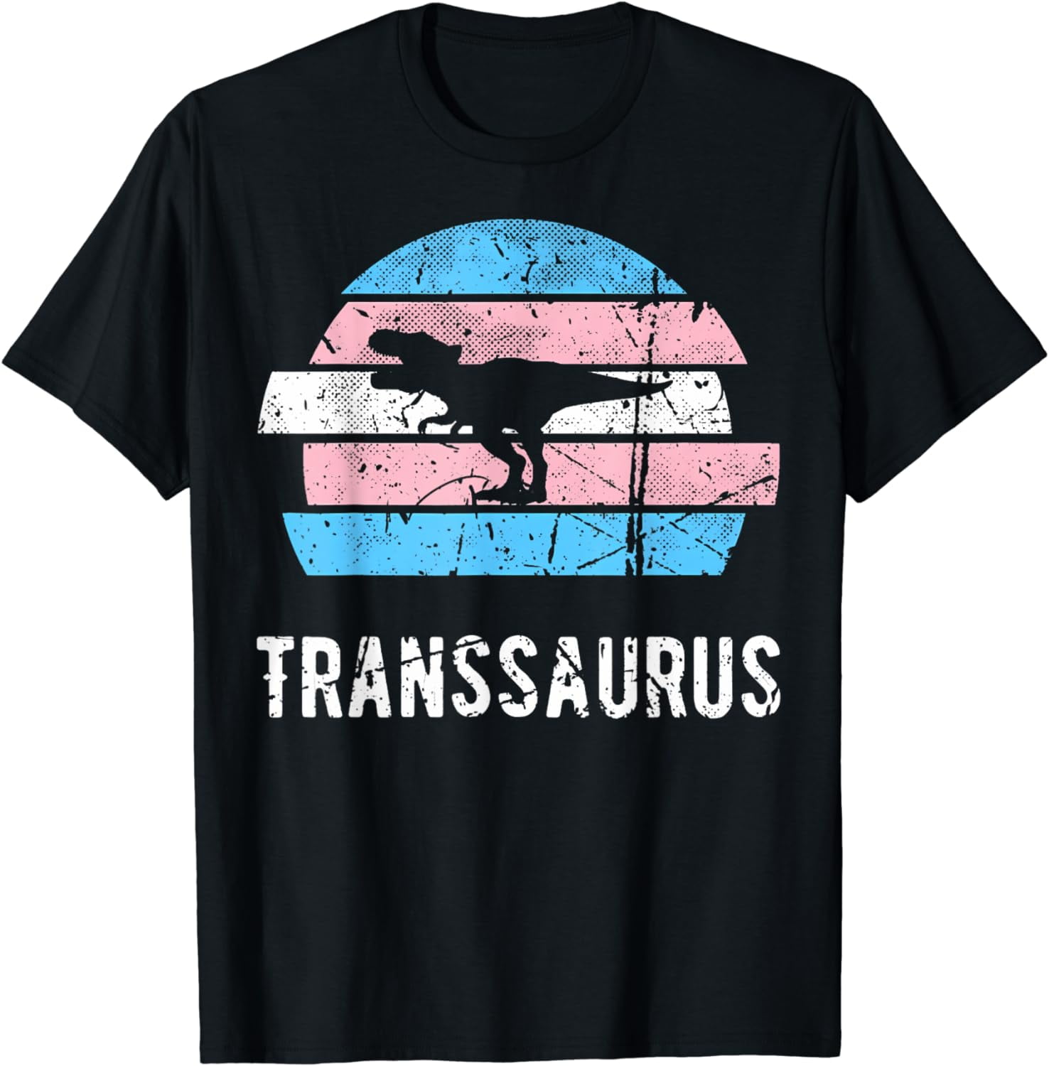 Trans Dino Transsaurus Transexual Lgbt Pride Transgender T-Shirt ...