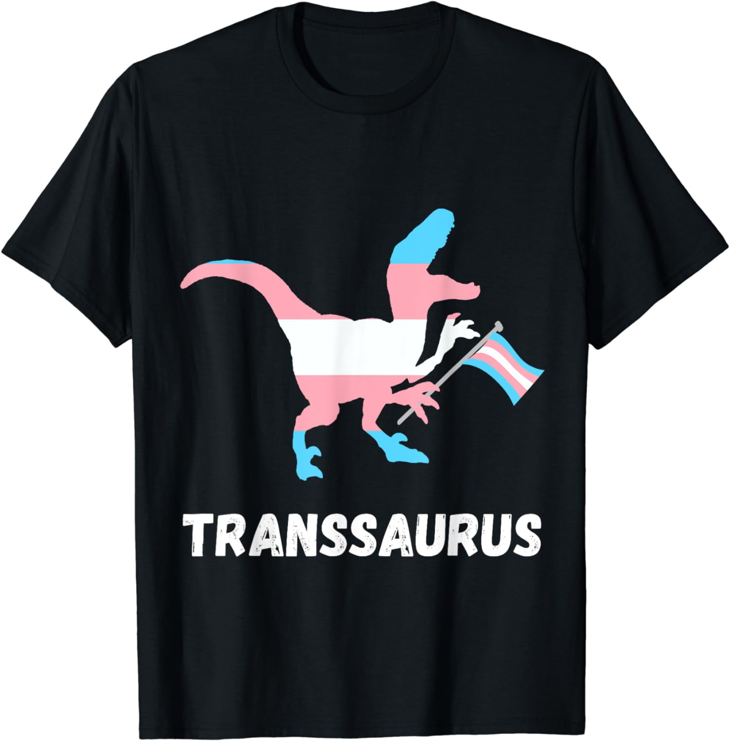 Trans Dinosaurs Transexual Dino LGBT Pride Transgender T-Rex T-Shirt ...