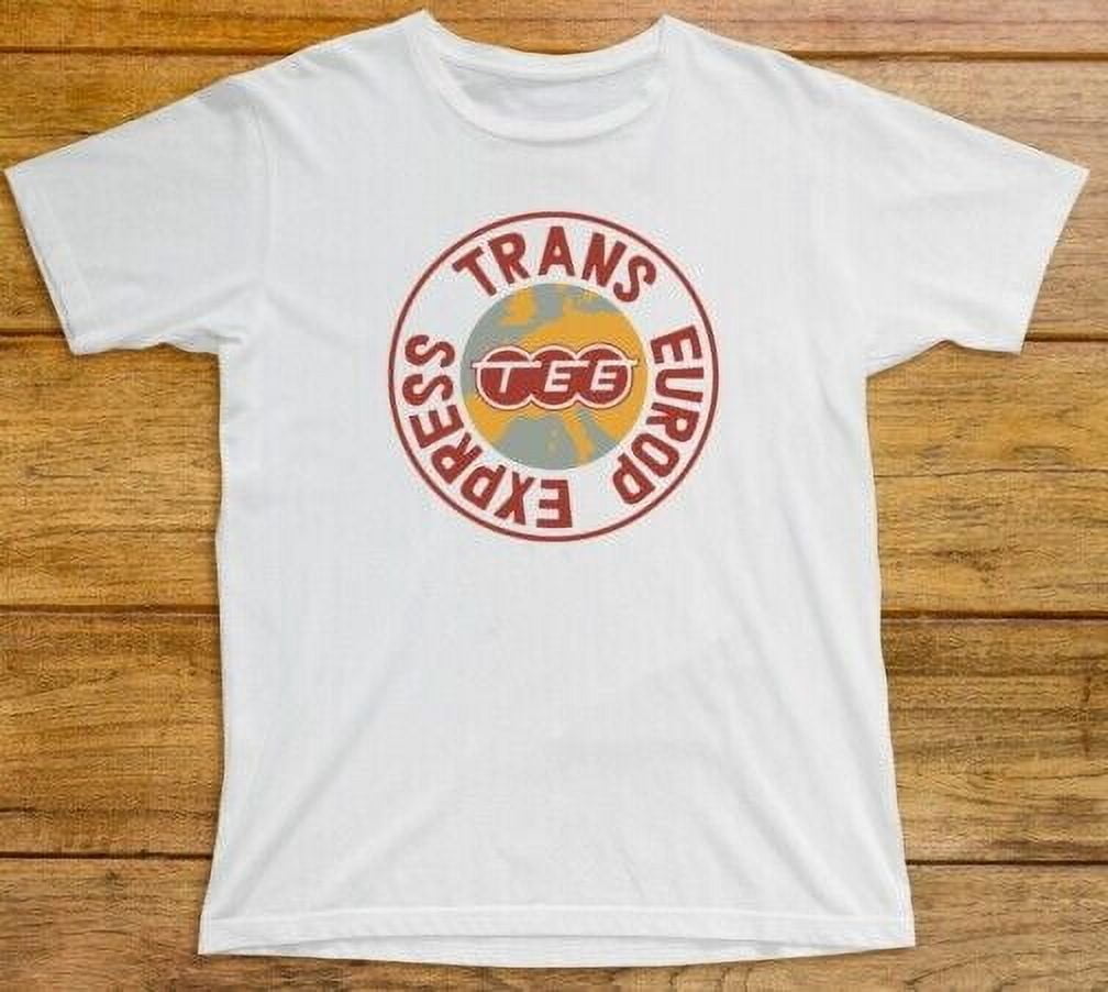 Trans Europ Express T Shirt 699 Retro Railway Train Europe Logo ...