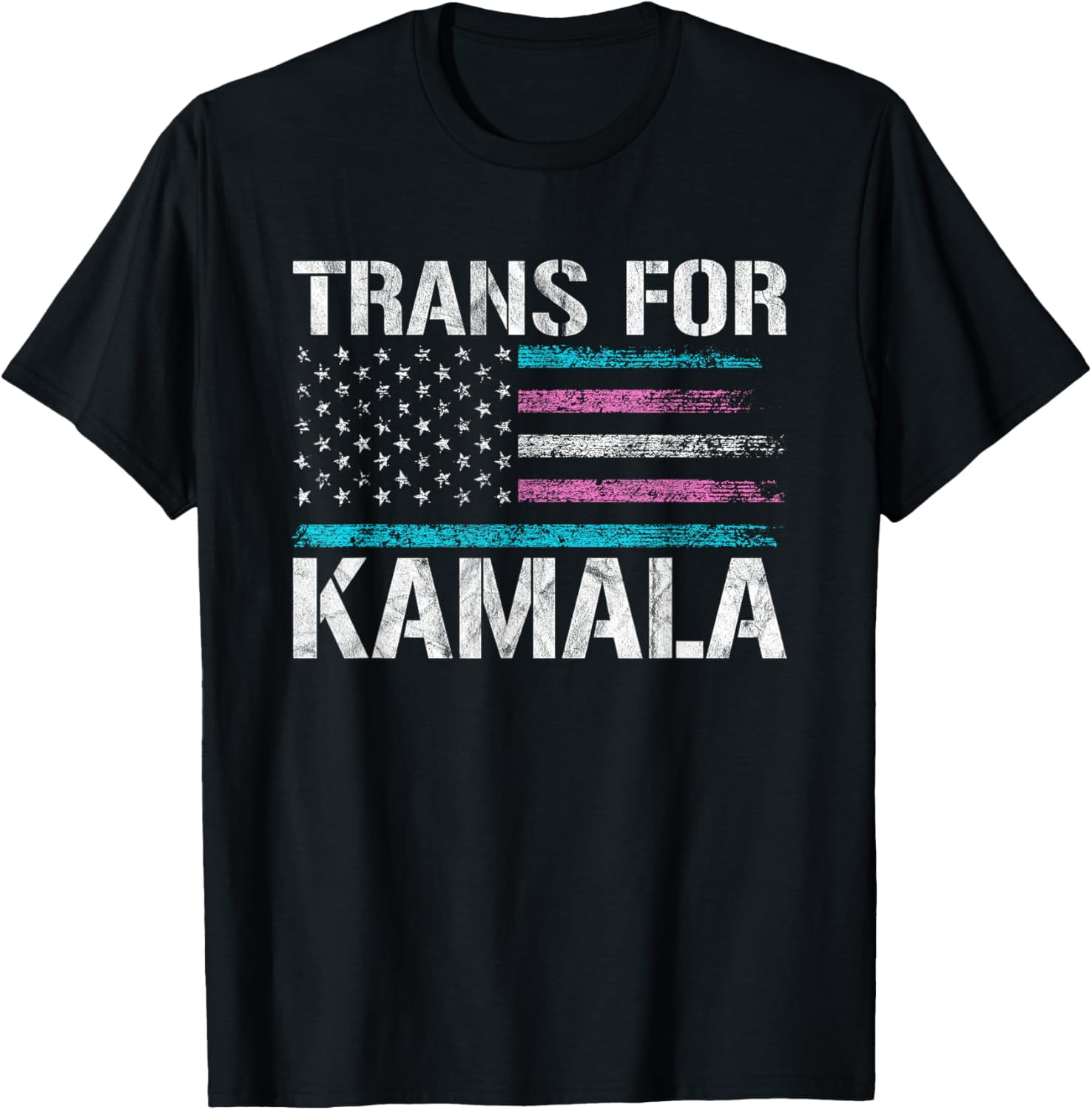 Trans For Kamala . Harris Walz 2024 Transgender USA T-Shirt - Walmart.com