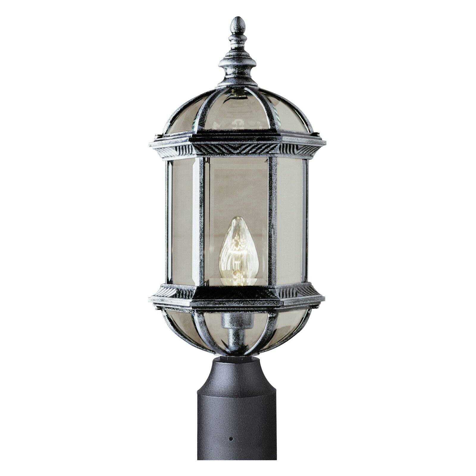 Acrylic Globe One-Light Post Lantern - Walmart.com