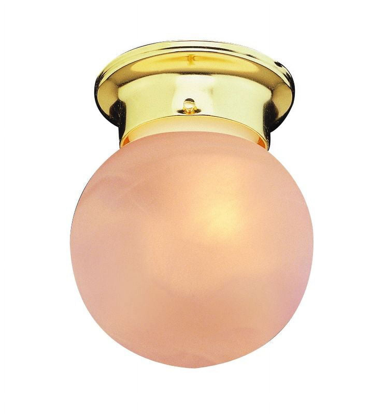 Trans Globe Lighting 3607 Traditional 1 Light Down Lighting Flush Mount ...