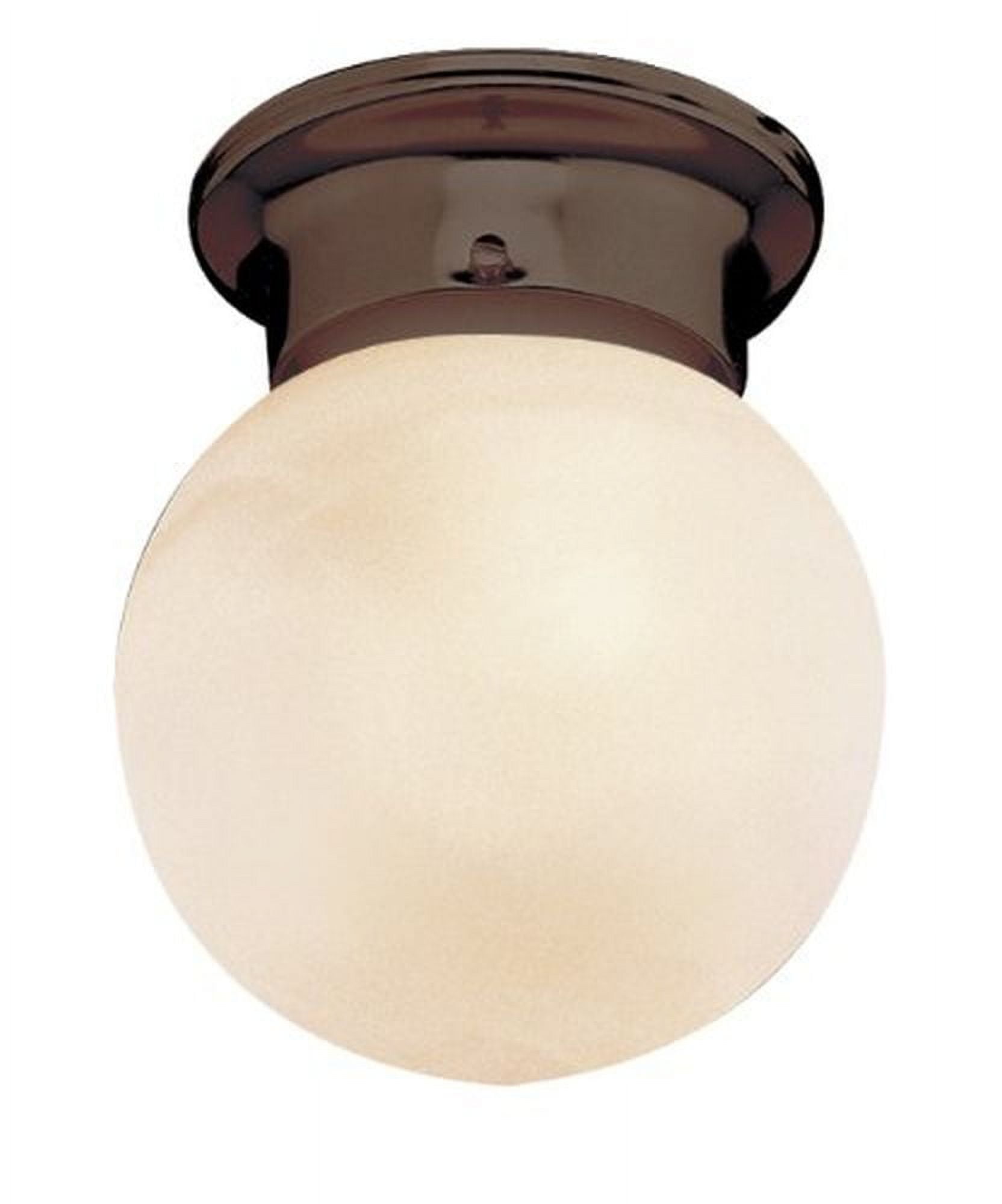 Trans Globe Lighting - 6 Inch Flush Mount-Rubbed Oil Bronze Finish ...
