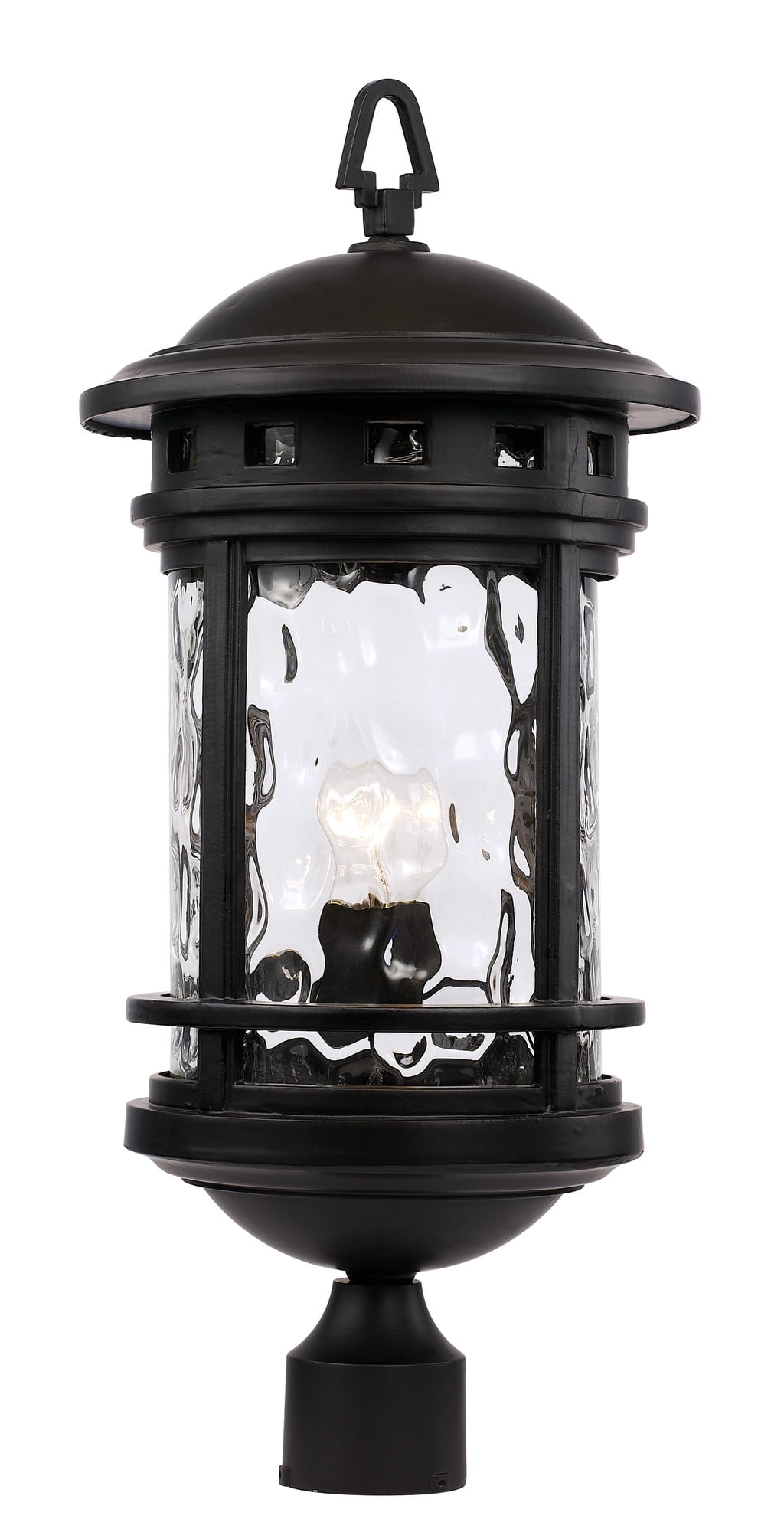 Trans Globe Lighting 40374 Boardwalk 24" Tall Outdoor Pier Mount Post ...