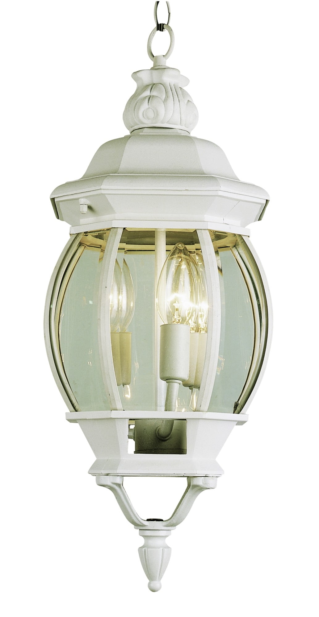 Trans Globe Lighting 4066 Parsons 3 Light 9" Wide Mini Pendant - White ...