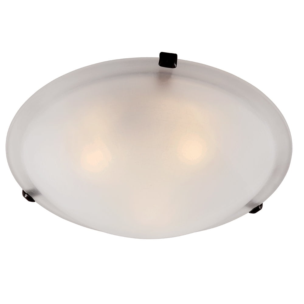 Trans Globe Lighting Cullen 2-Light 12" Wide Flush Mount Bowl Ceiling ...