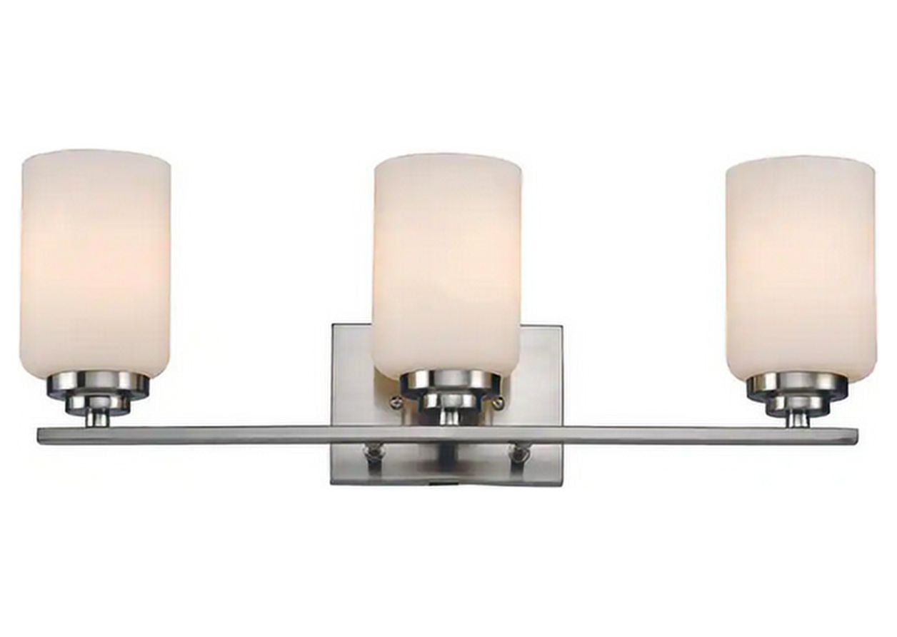 Mod Pod 22 in. 3-Light Polished Chrome Bathroom Vanity Light Fixture ...