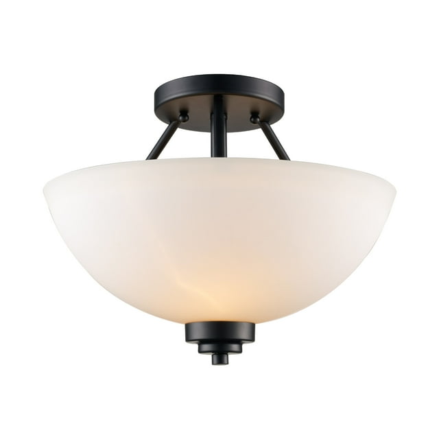 Trans Globe Lighting 70527 Mod Pod 2 Light 14" Wide Semi-Flush Bowl ...