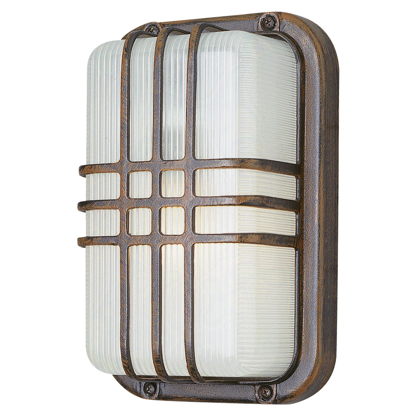 Trans Globe Lighting - One Light Outdoor High Rectangle Bulkhead ...