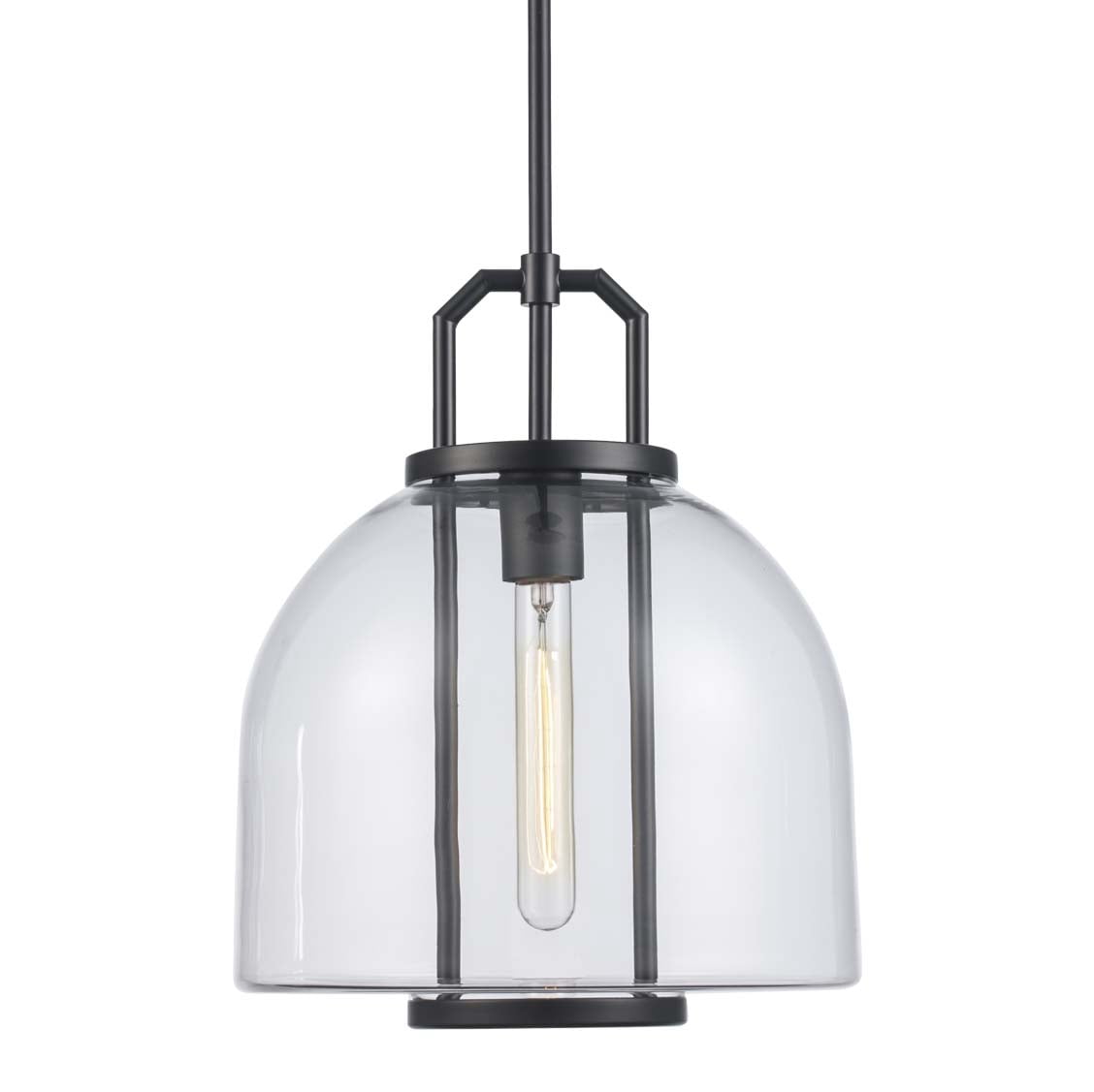 Trans Globe Lighting Pnd-2230 Rhapsody 12" Wide Pendant - Black ...