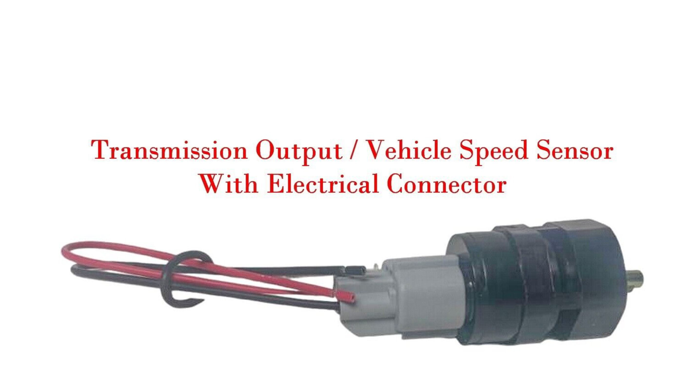 Trans Output Vehicle Speed Sensor W/ Electrical Connector Fits Isuzu ...