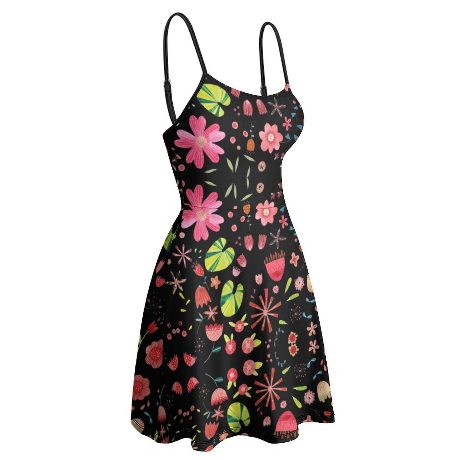 Trans Pride Flag Stripes Cute Exotic Woman's Dress Women's Sling Dress ...