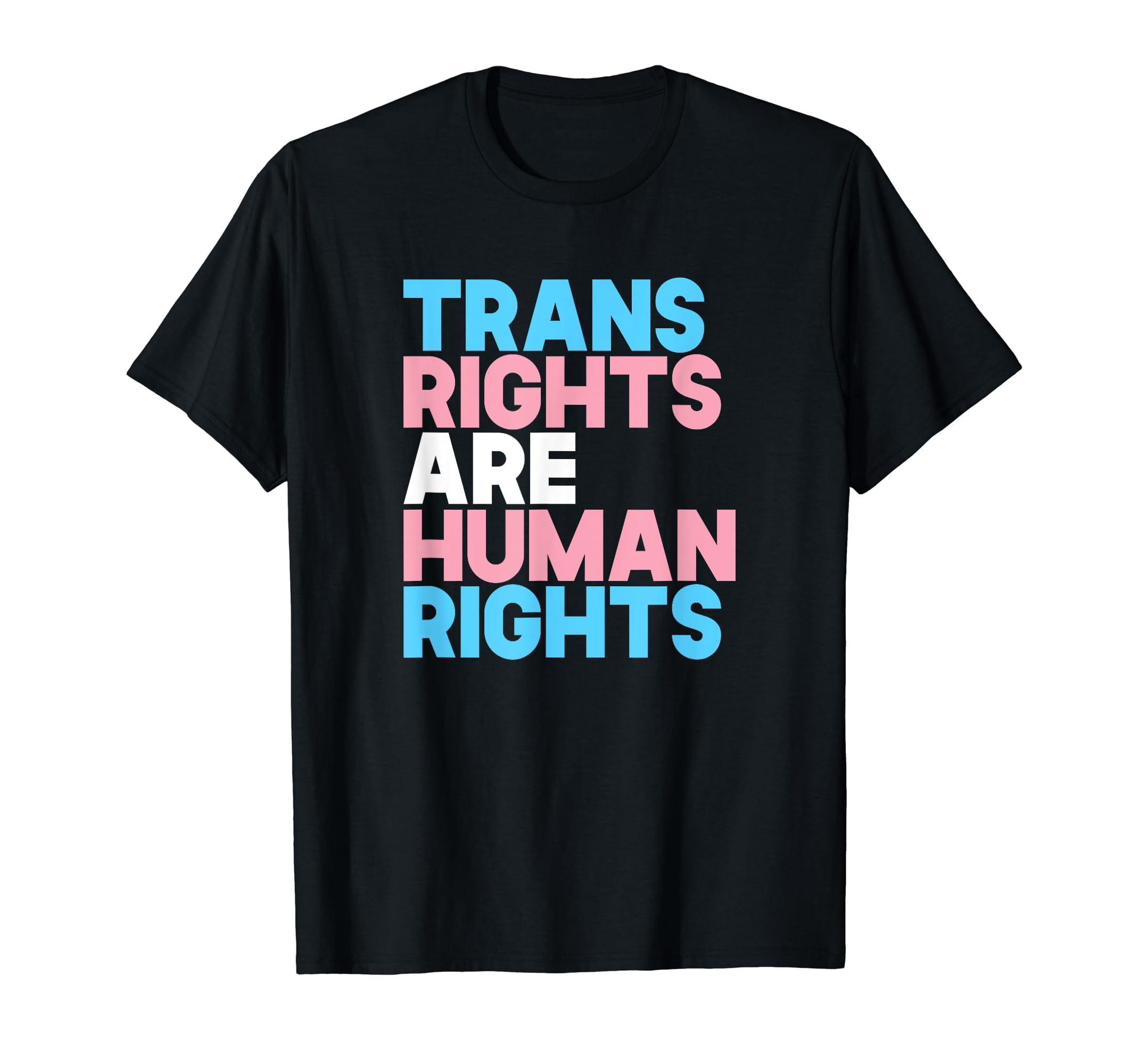 Trans Right are Human Rights Shirt Transgender LGBTQ Pride - Walmart.com