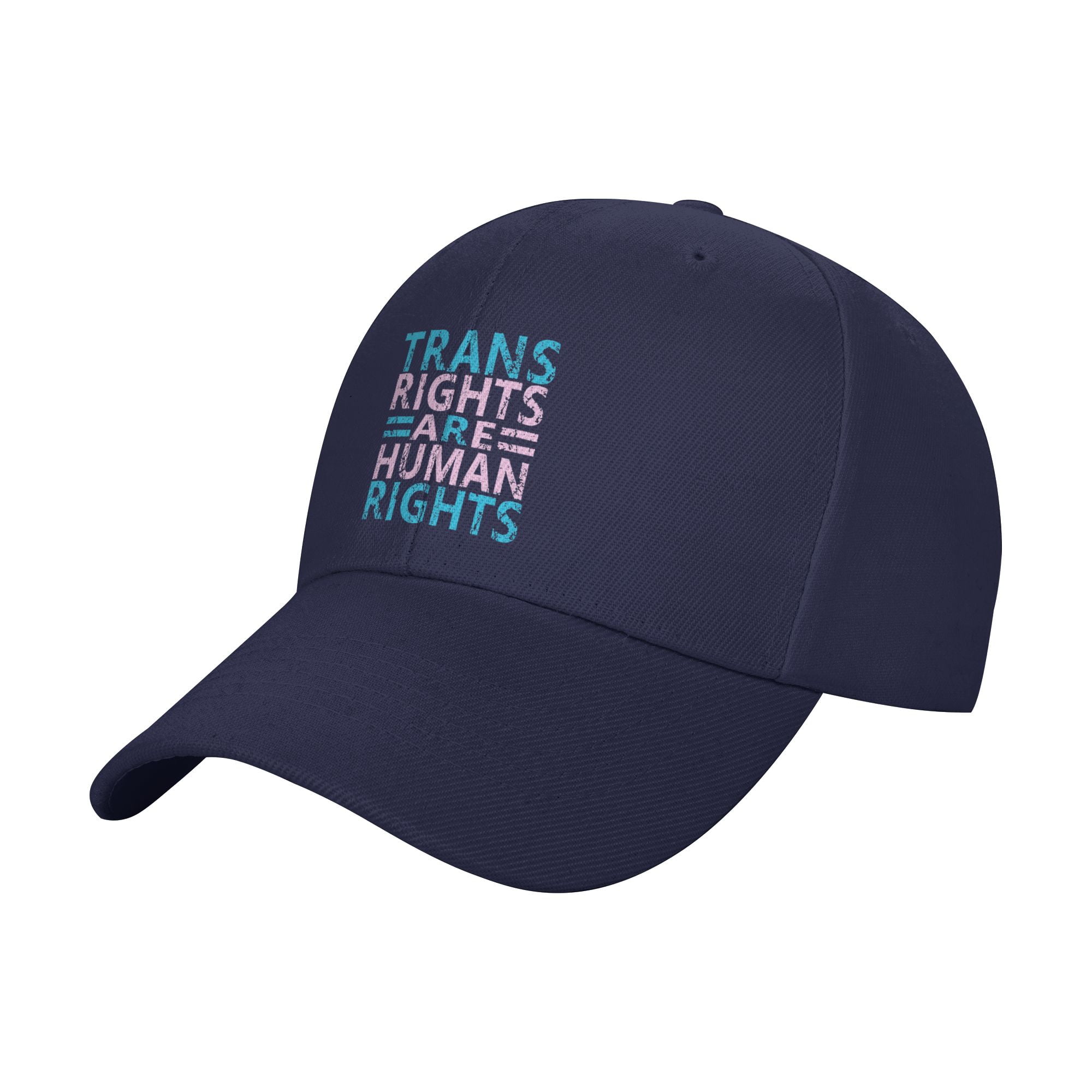 Trans Rights Are Human Rights Baseball Cap Adjustable Trucker Sun Hat ...