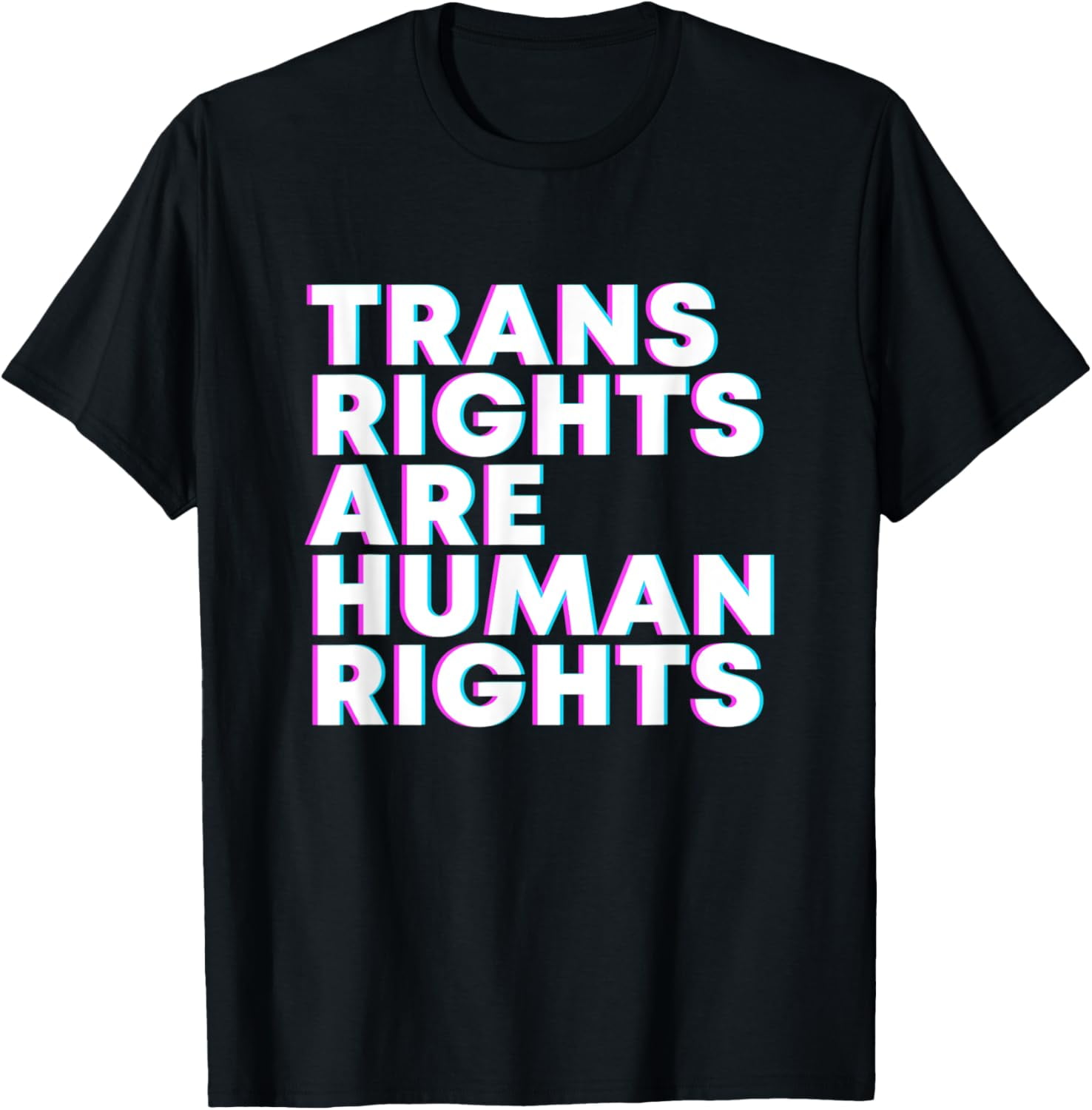 Trans Rights Are Human Rights Equal Rights Transgender LGBT T-Shirt ...