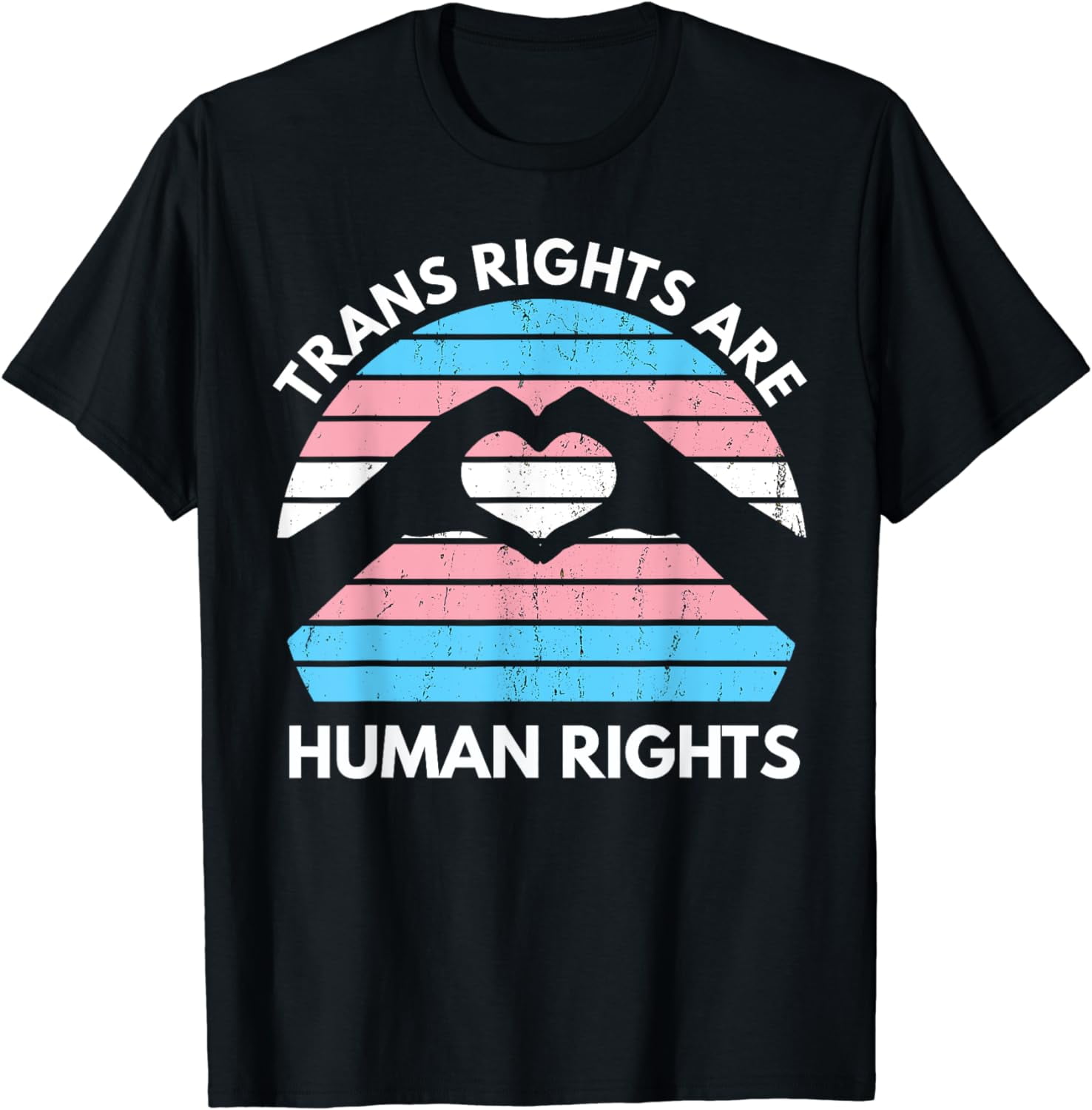 Trans Rights Are Human Rights LGBQT Transgender T-Shirt - Walmart.com