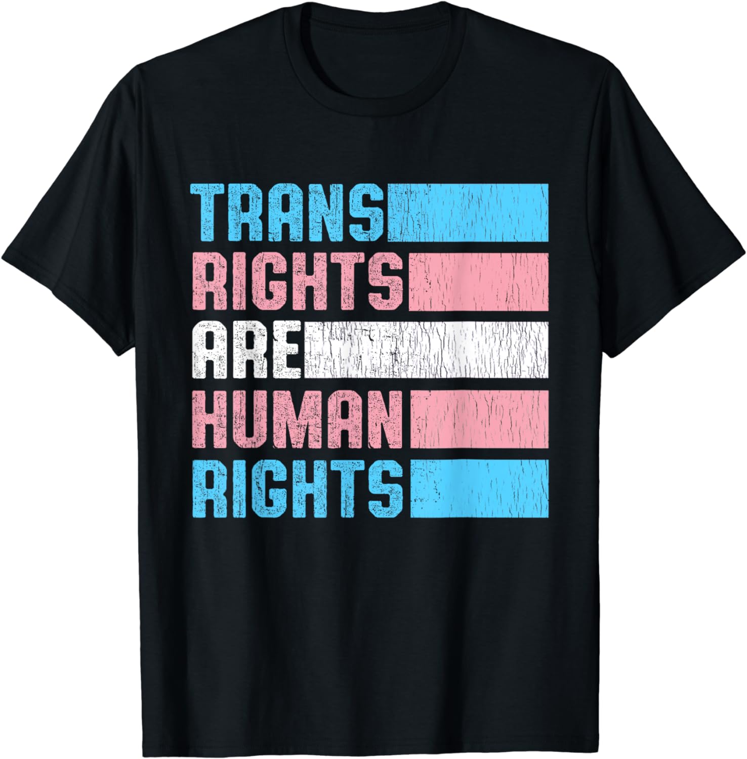 Trans Rights Are Human Rights Pride Month Gift Transgender T-Shirt ...