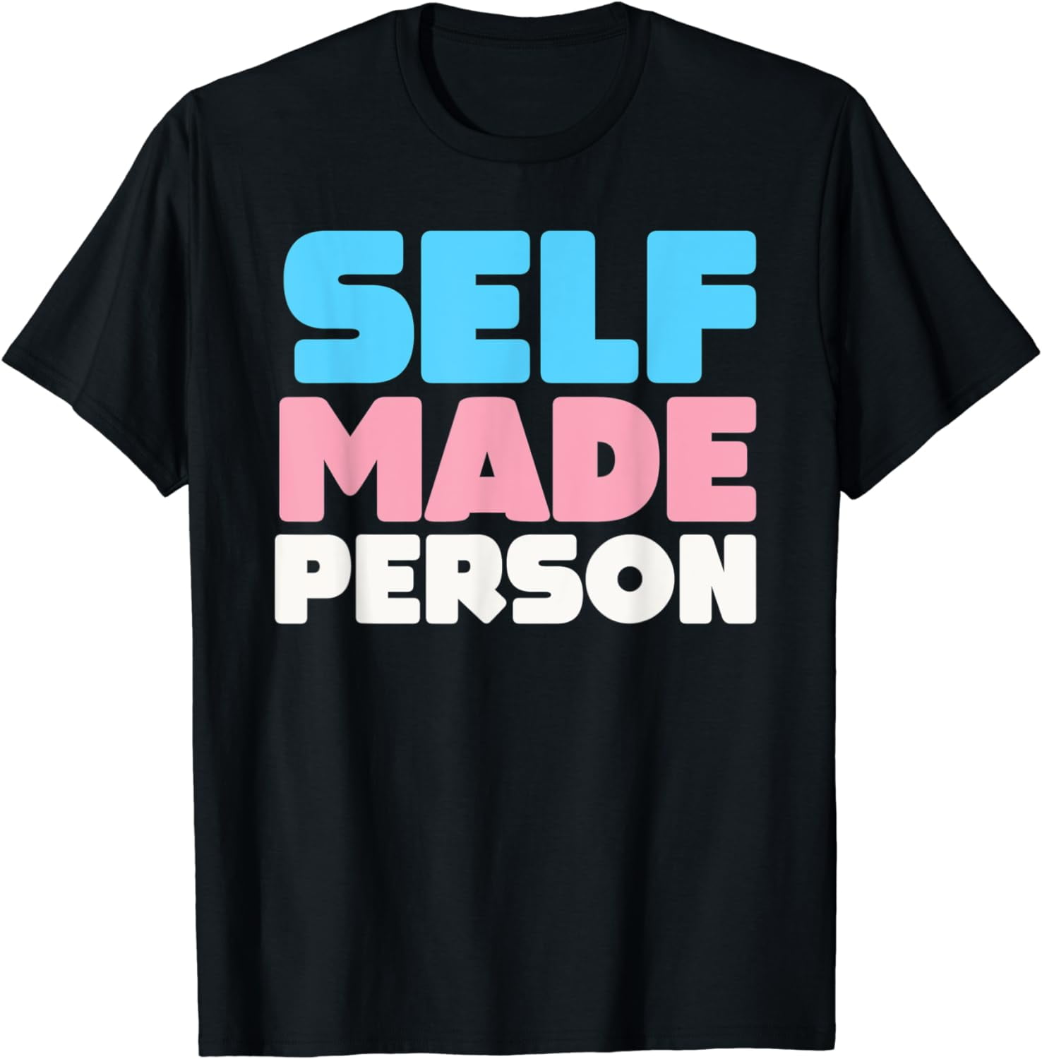 Trans Self Made Person FTM MTF Transgender Flag LGBTQ T-Shirt - Walmart.com