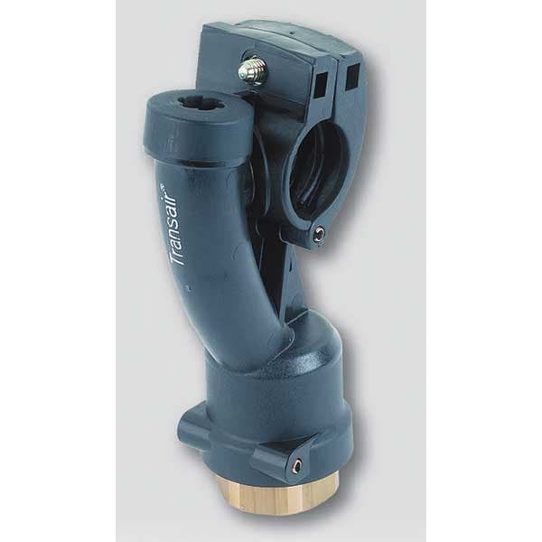 Transair Threaded Drop Bracket, Polyamide, Black 6663 25 22 - Walmart.com