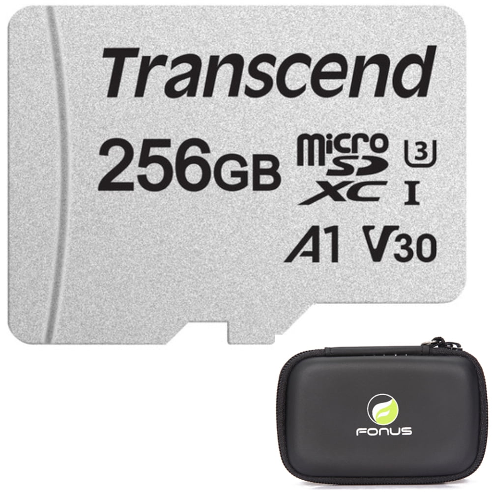 Transcend 256GB MicroSD Memory Card with Hard Case for Galaxy A72/A52 ...