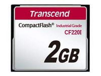 Transcend CF220I Industrial Temp - Flash memory card - 2 GB ...
