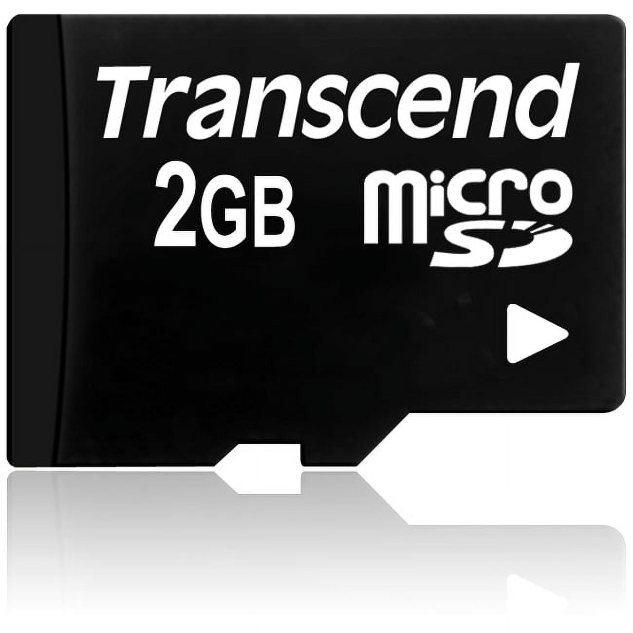 Transcend - Flash memory card - 2 GB - microSD - Walmart Business Supplies