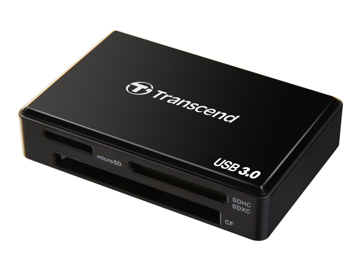 Transcend Multi-Card Reader RDF8 - Card reader (MS, CF, SDHC, MS Micro ...