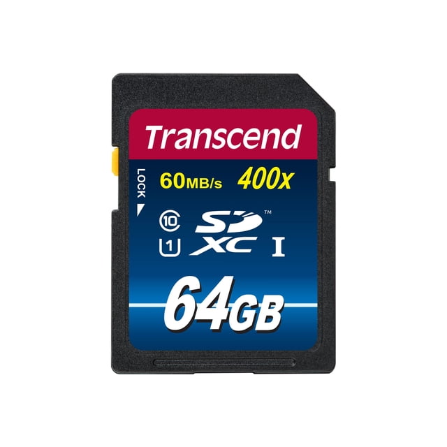 Transcend Premium - Flash memory card - 64 GB - UHS Class 1 / Class10 ...