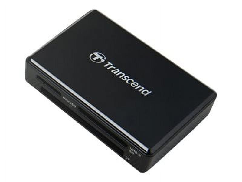 Transcend RDF9 - Card reader - all-in-1 (CF UDMA, microSDHC UHS-I ...