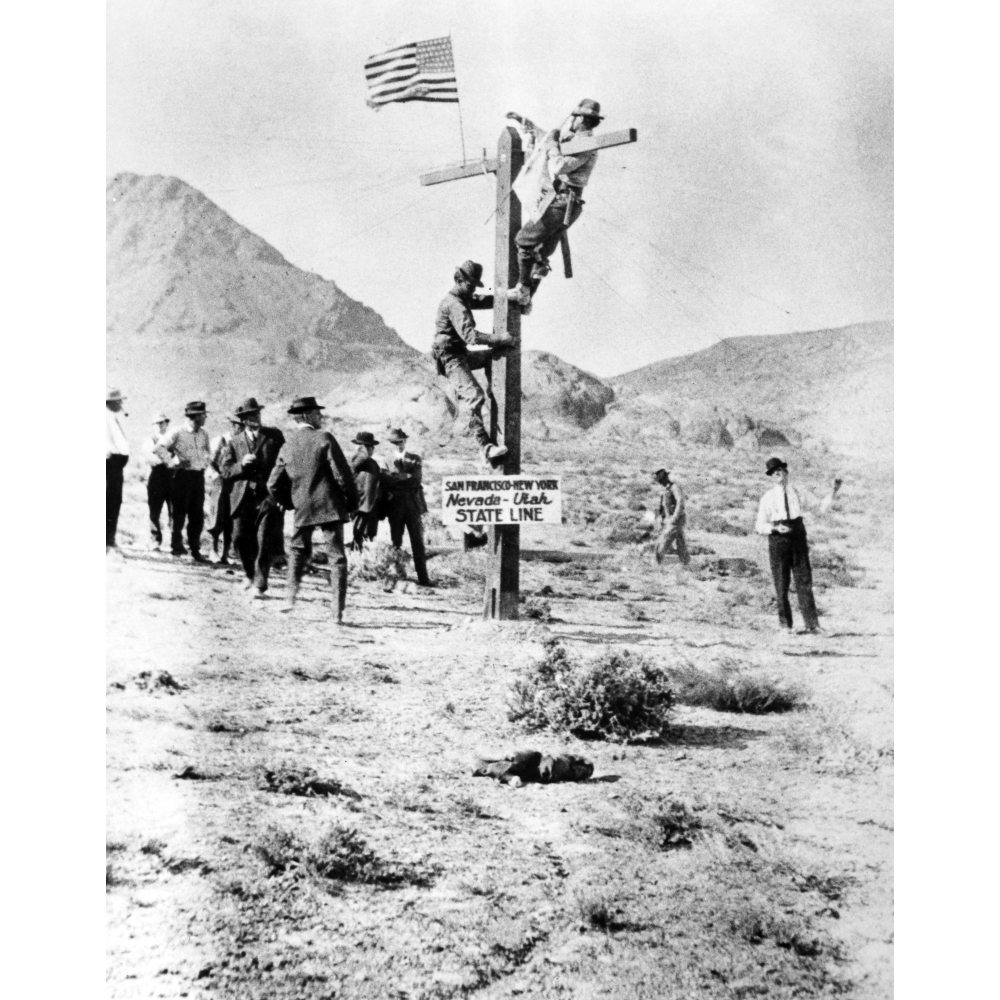 Transcontinental Telephone. Nthe Final Pole Of The Transcontinental ...