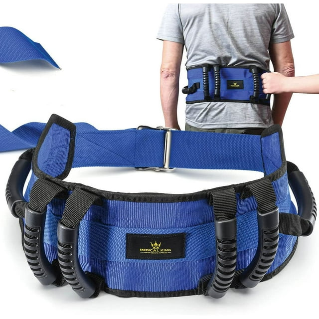 MedicalKingUsa 6-Handle Transfer Belt - 56'', 500 LBS, Mobility ...