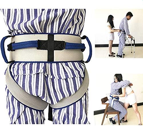 Transfer Belt with Leg Loops, Medical Nursing Safety Gait Assist Device ...