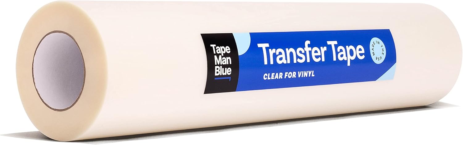 Transfer Tape for Vinyl, 48 inch x 100 Yards, Low Tack Clear Film Used ...
