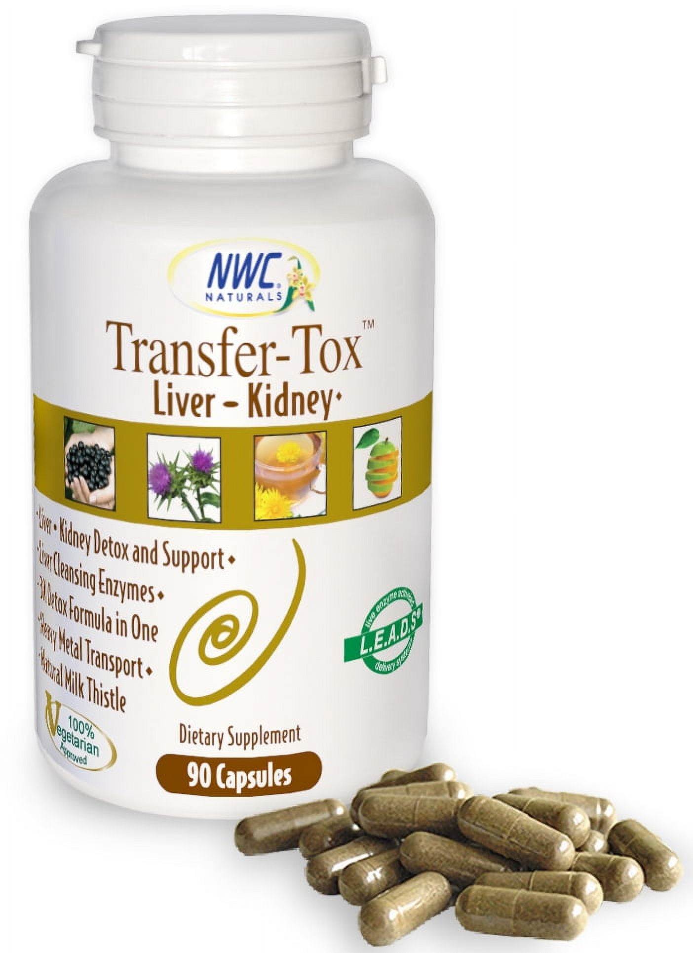 Transfer-Tox liver kidney support - Walmart.com