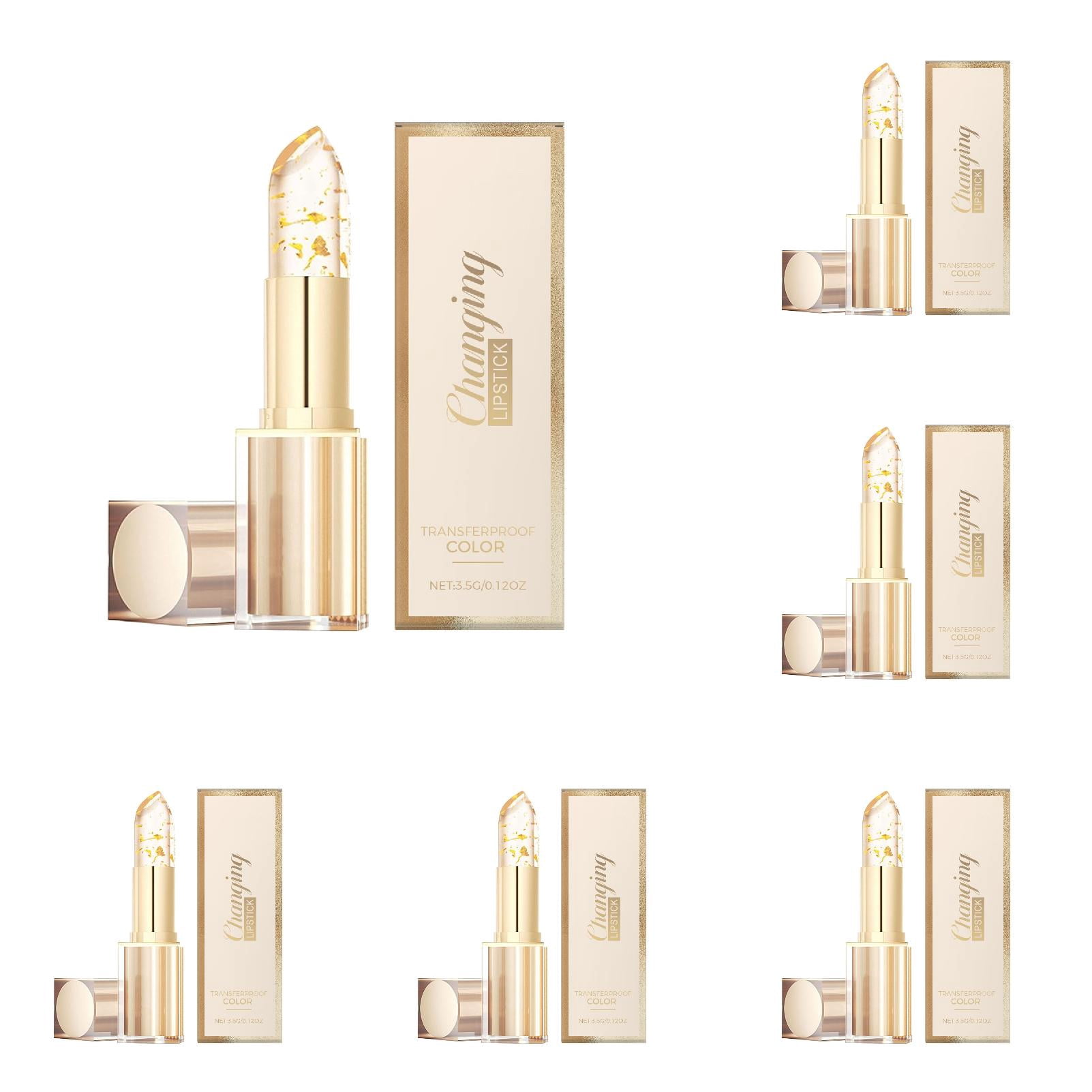 Transferproof Color Changing Lipstick, Gold Color Changing Lip Stick ...