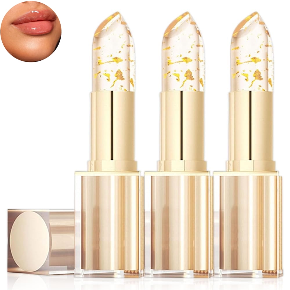 Transferproof Color Changing Lipstick, Gold Crystal Ph Changing ...