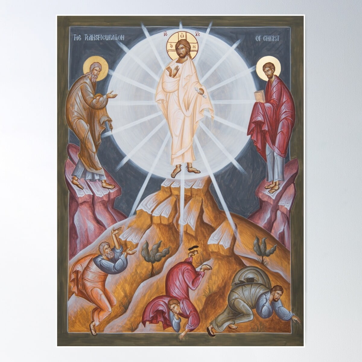 Transfiguration Poster Wall Art, Modern Wall Decor For Living Room ...