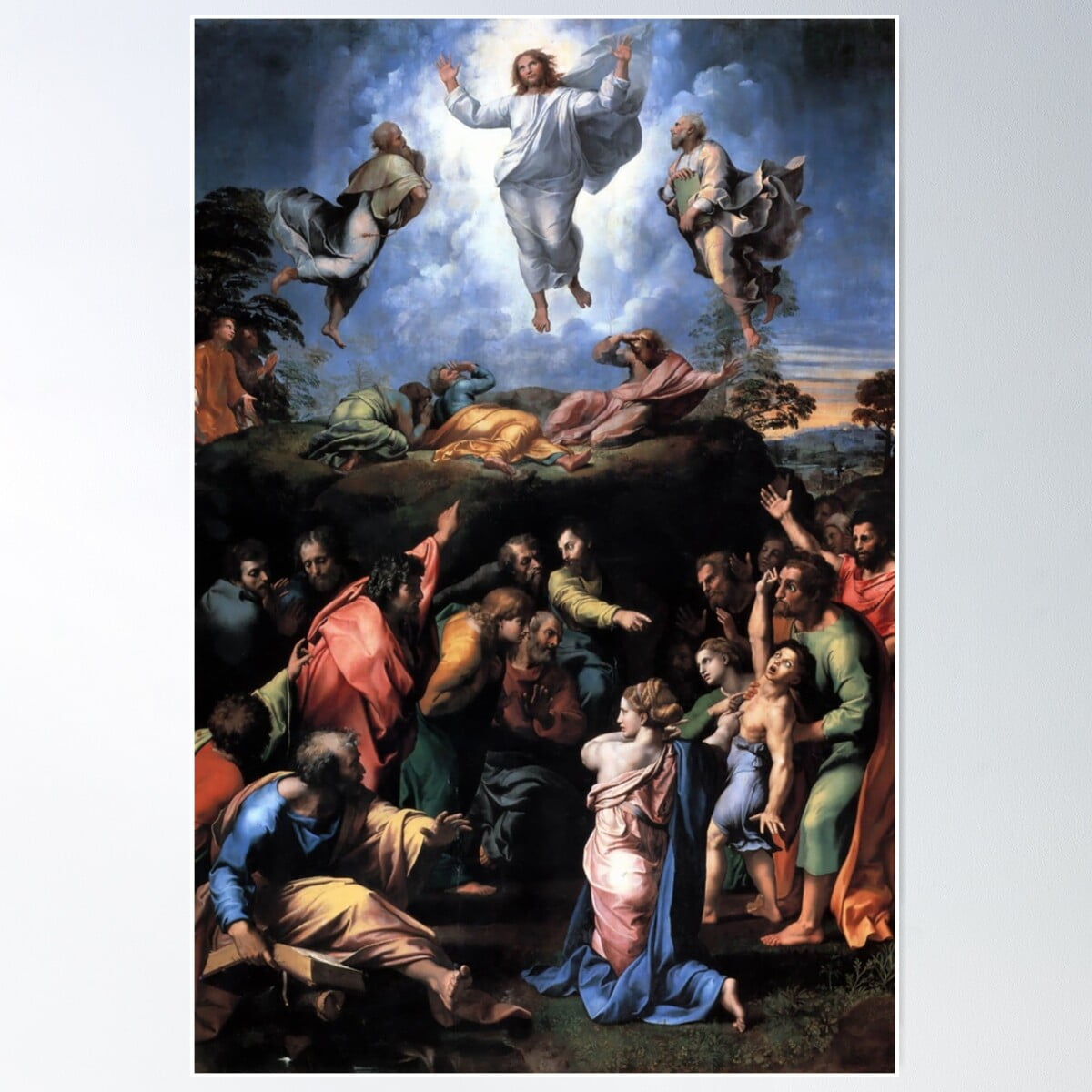 Transfiguration - Raphael Poster Wall Art, Modern Wall Decor For Living ...