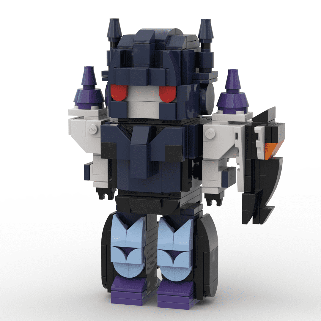 *Transform Auto Robot Brickheadz * Soundwave B127 D16 ONE DIY enlighten ...
