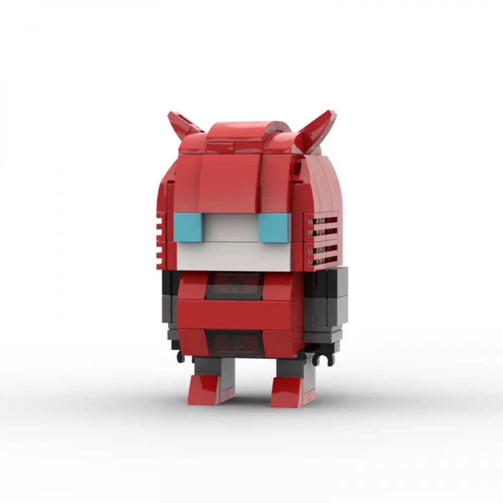 *Transform Auto Robot Brickheadz * Star scream jazz Prime DIY enlighten ...