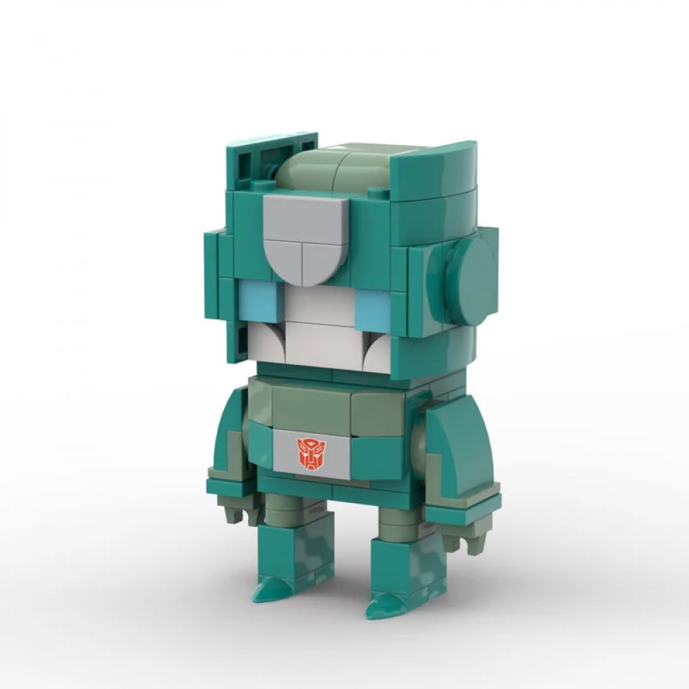 *Transform Auto Robot Brickheadz * Star scream jazz Prime DIY enlighten ...