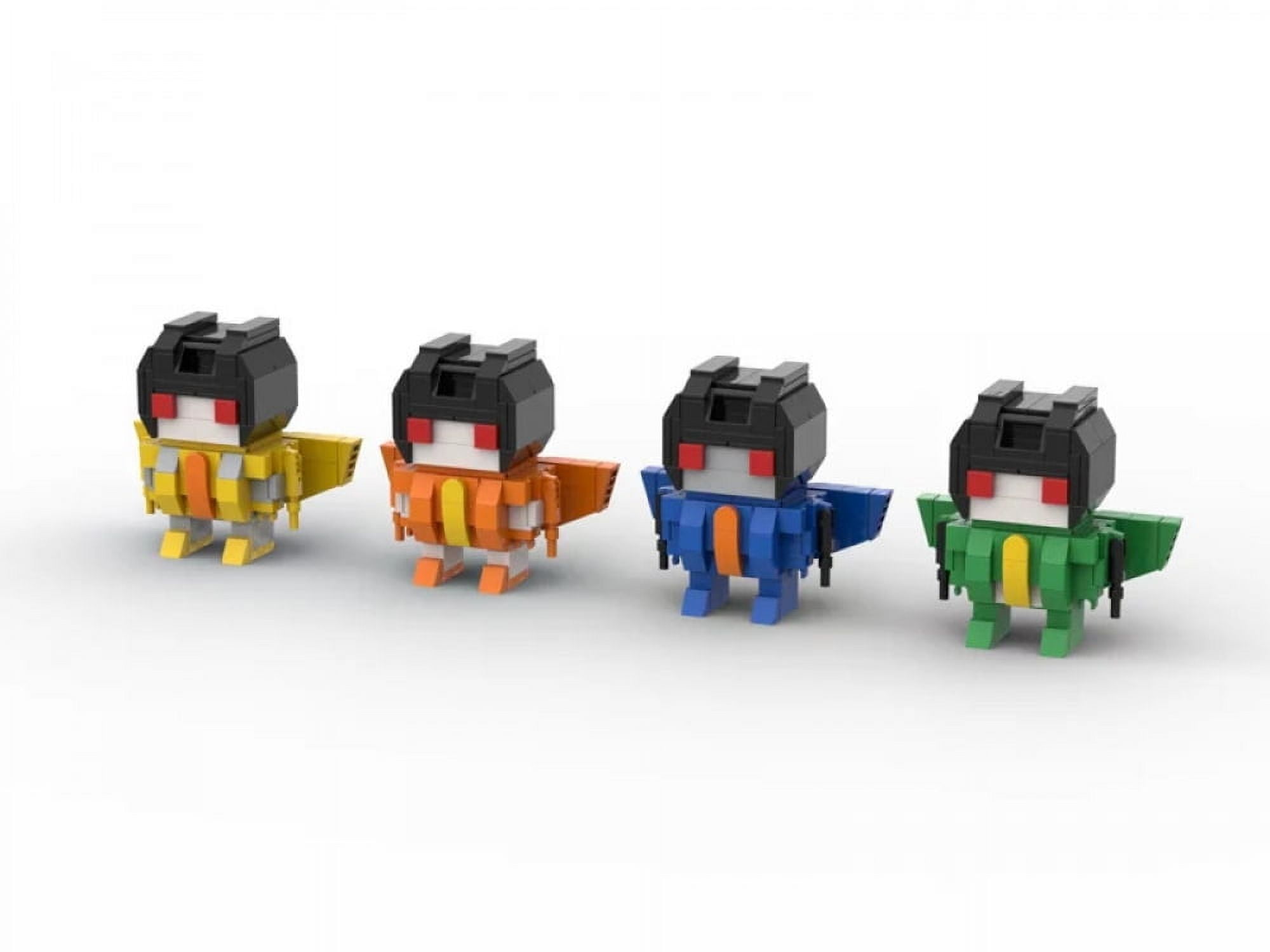 *Transform Auto Robot Brickheadz * Star scream jazz Prime DIY enlighten ...