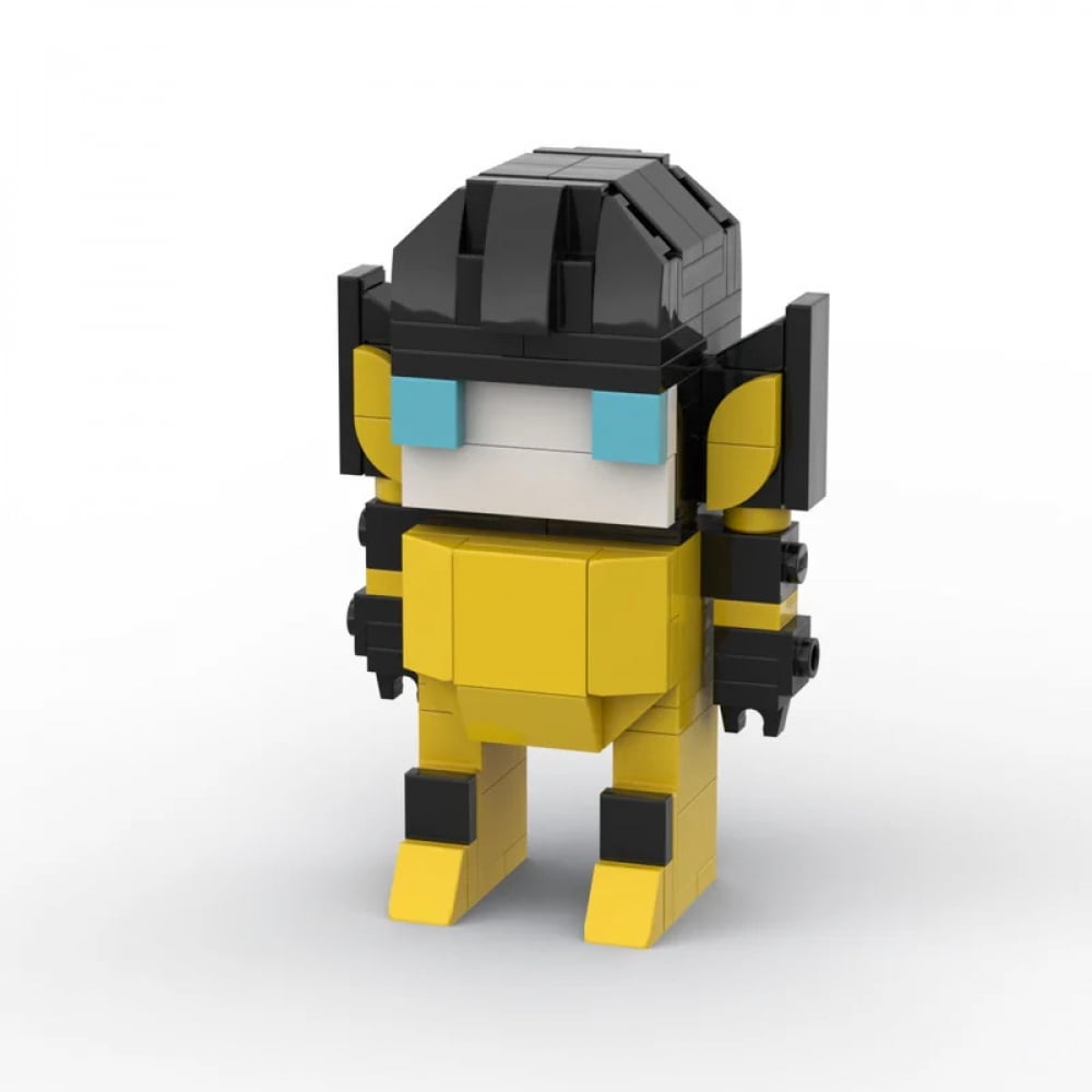 *Transform Auto Robot Brickheadz * Star scream jazz Prime DIY enlighten ...