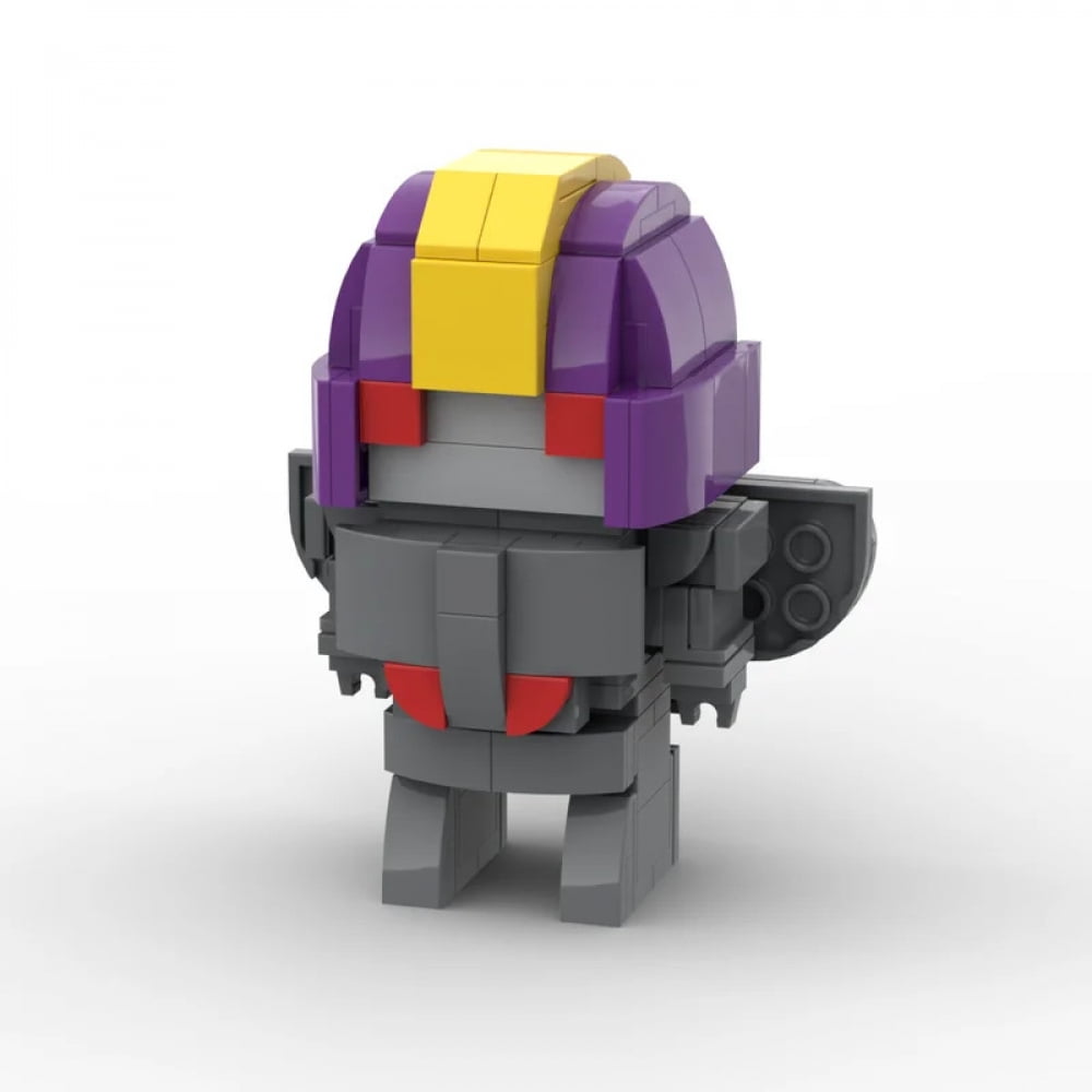*Transform Auto Robot Brickheadz * Star scream jazz Prime DIY enlighten ...
