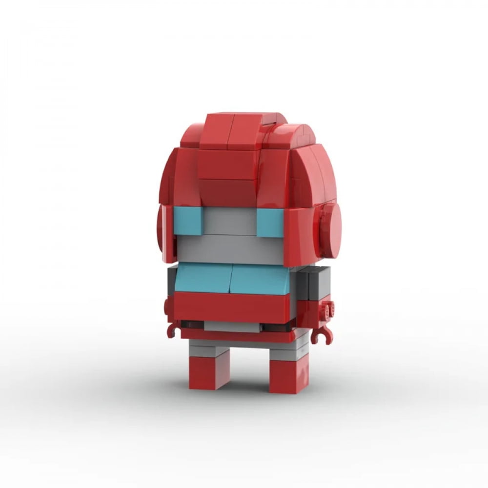 *Transform Auto Robot Brickheadz * Star scream jazz Prime DIY enlighten ...