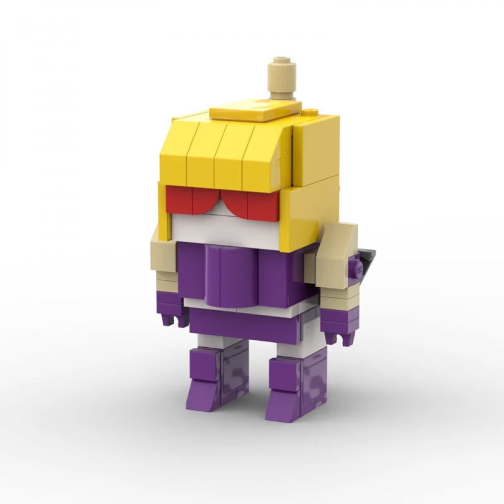 *Transform Auto Robot Brickheadz * Star scream jazz Prime DIY enlighten ...