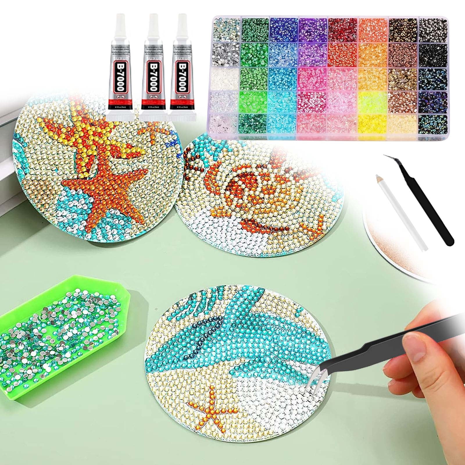 Transform Your Crafts with Resin Jelly Rhinestones Set Multicolor ...