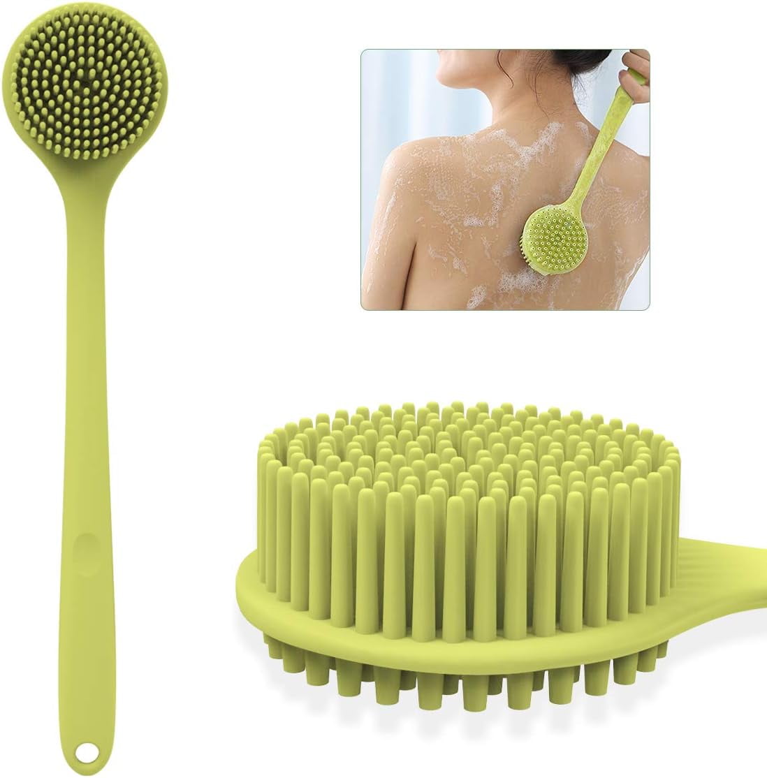 Transform Your Shower into a Spa Oasis with Our Silicone Body Scrubber ...