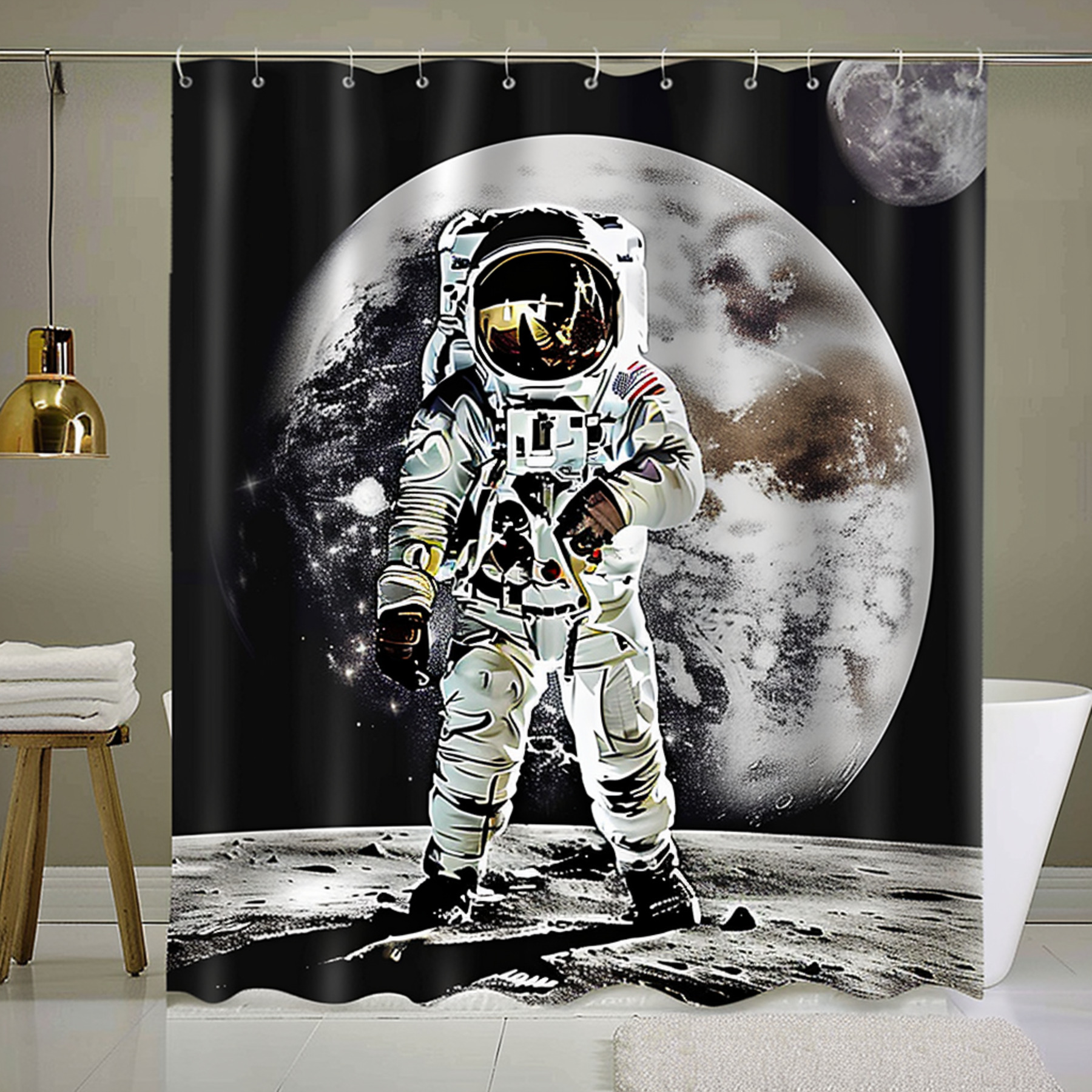 Transform Your Bathroom Into a Oasis with Our AstronautInspired Shower ...