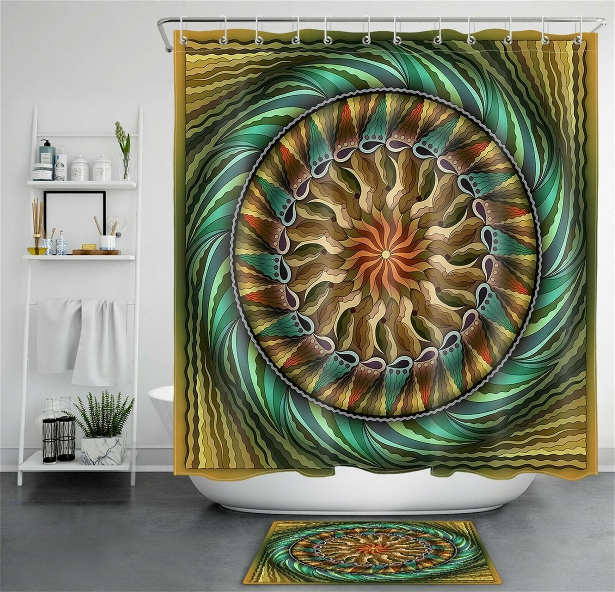 Transform Your Bathroom Oasis With Mandala Magic Mystical Medallion